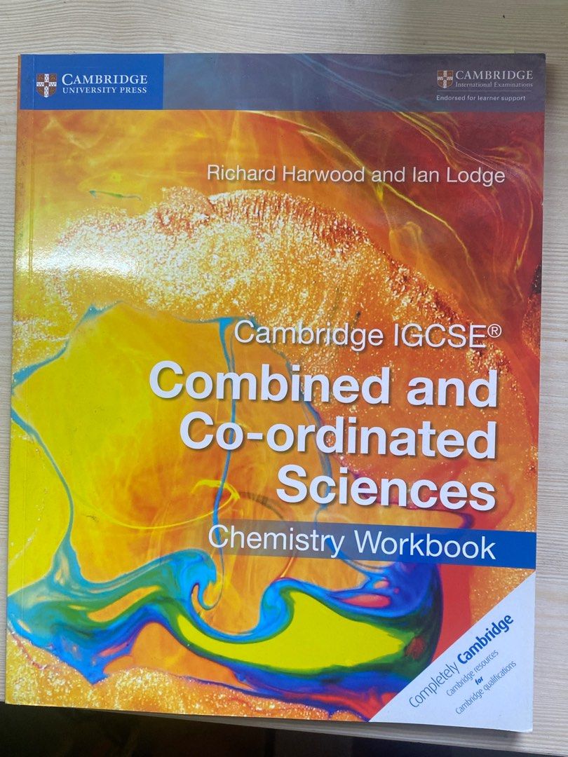 Igcse Combined Sciences Chemistry Workbook Hobbies And Toys Books And Magazines Textbooks On