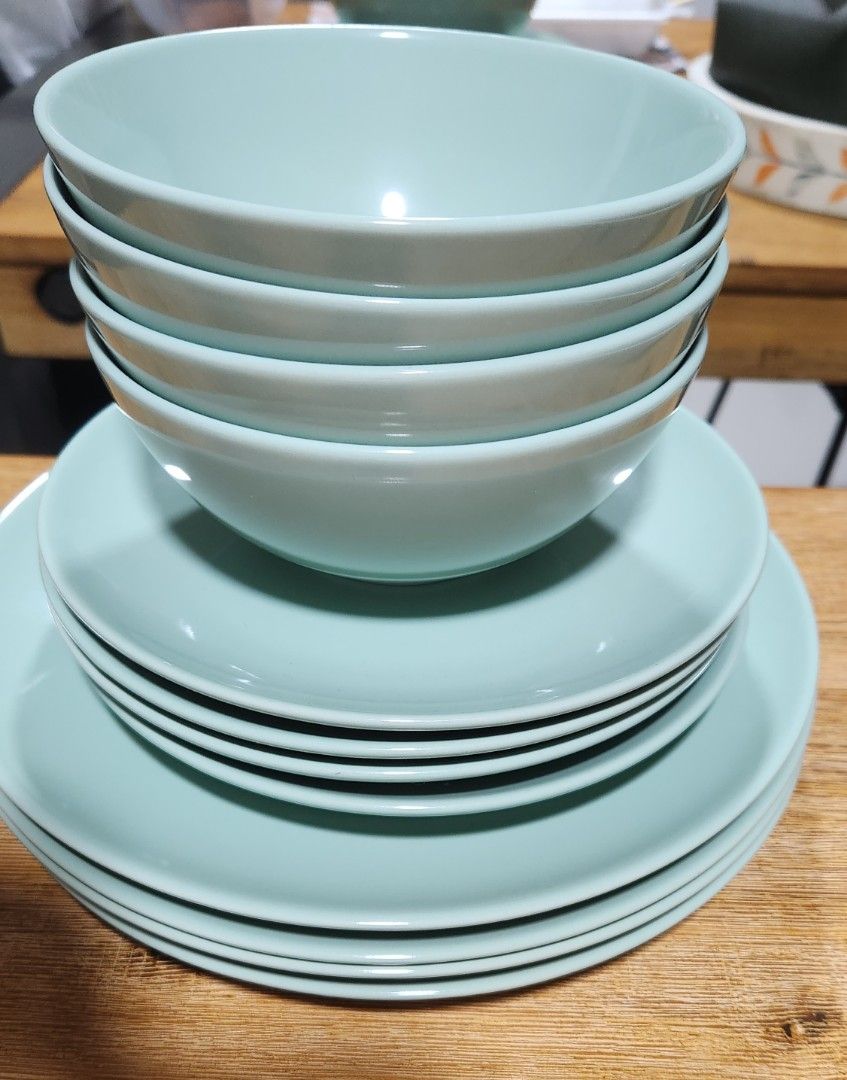 Ikea dinnerware set, Furniture & Home Living, Kitchenware & Tableware ...