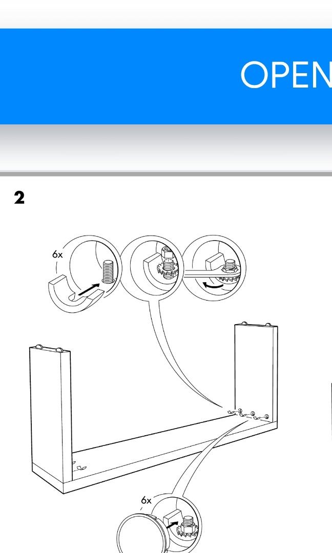Ikea Malm Overbed table, Furniture & Home Living, Furniture, Tables ...