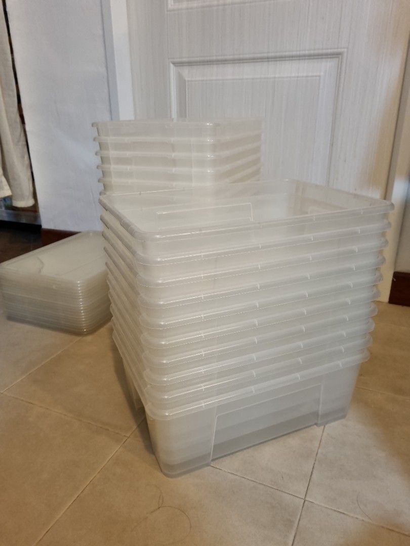 IKEA SAMLA BOXES, Furniture & Home Living, Home Improvement ...