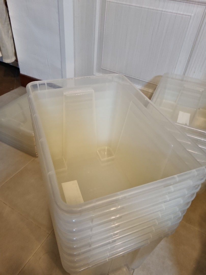 IKEA SAMLA BOXES, Furniture & Home Living, Home Improvement ...