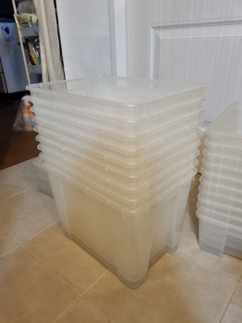 IKEA SAMLA BOXES, Furniture & Home Living, Home Improvement ...
