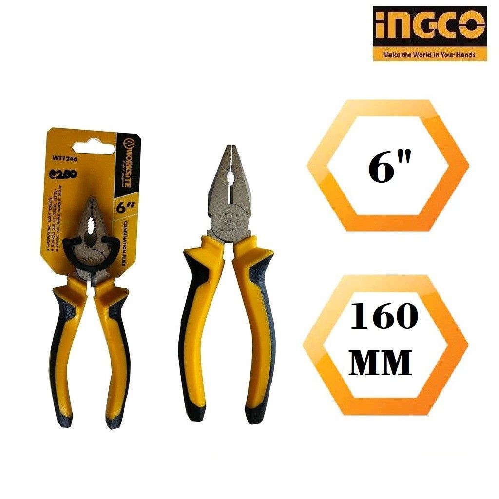 INGCO Combination Plier, Commercial & Industrial, Construction ...