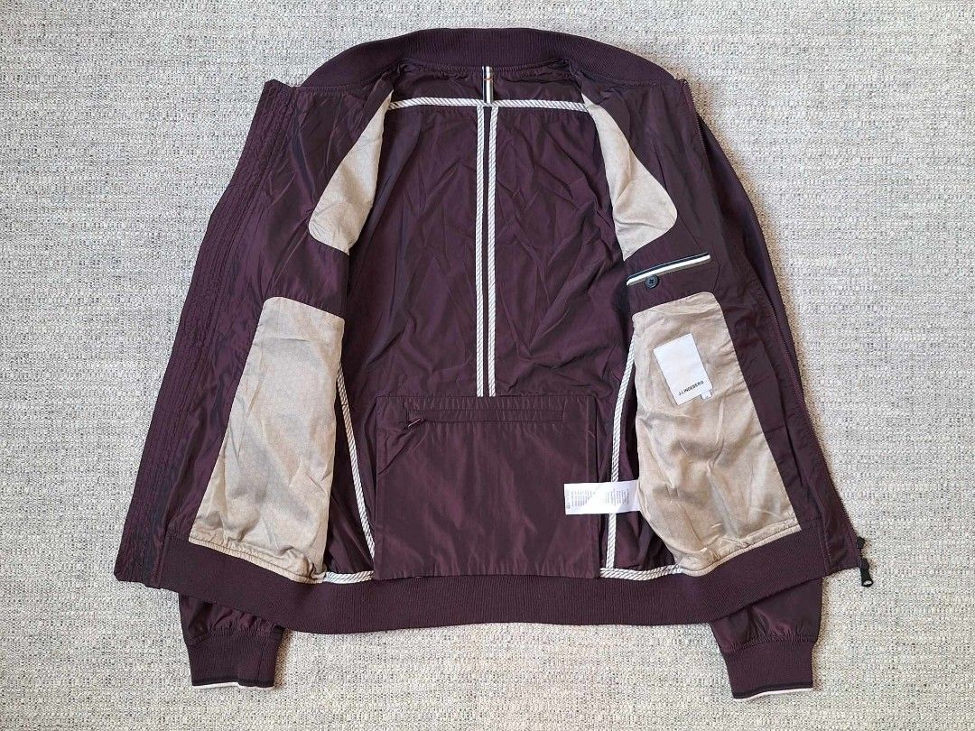 J.Lindeberg Bomber Jacket Packable, Men's Fashion, Coats, Jackets and ...