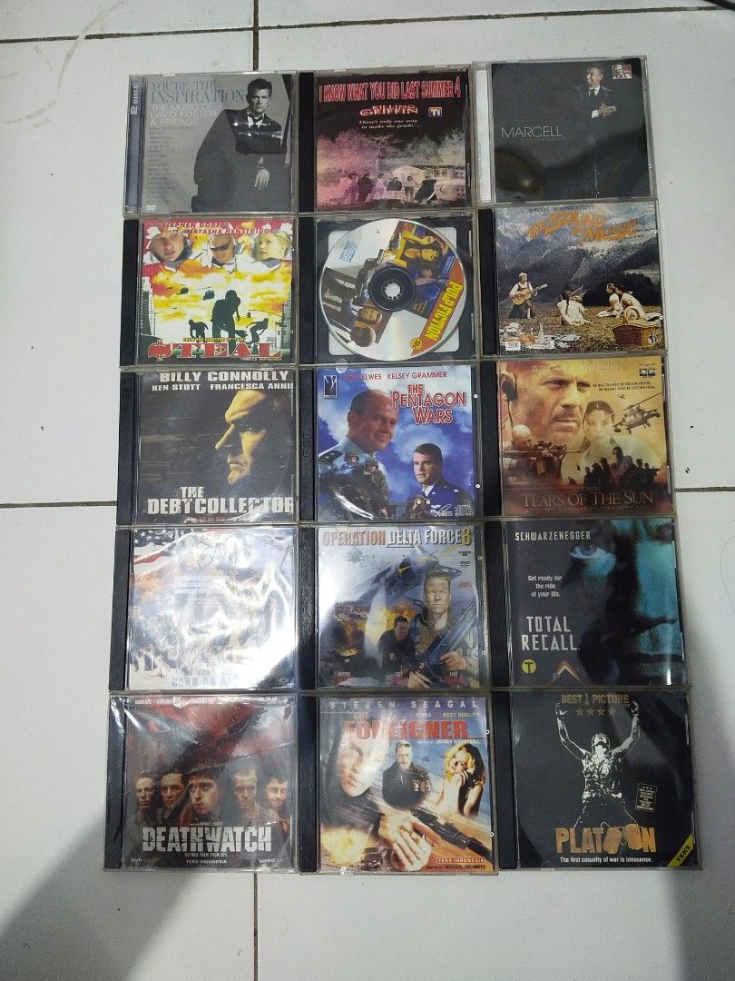 Kaset VCD Film dan Musik, Musik & Media, CD, DVD & Lainnya di Carousell