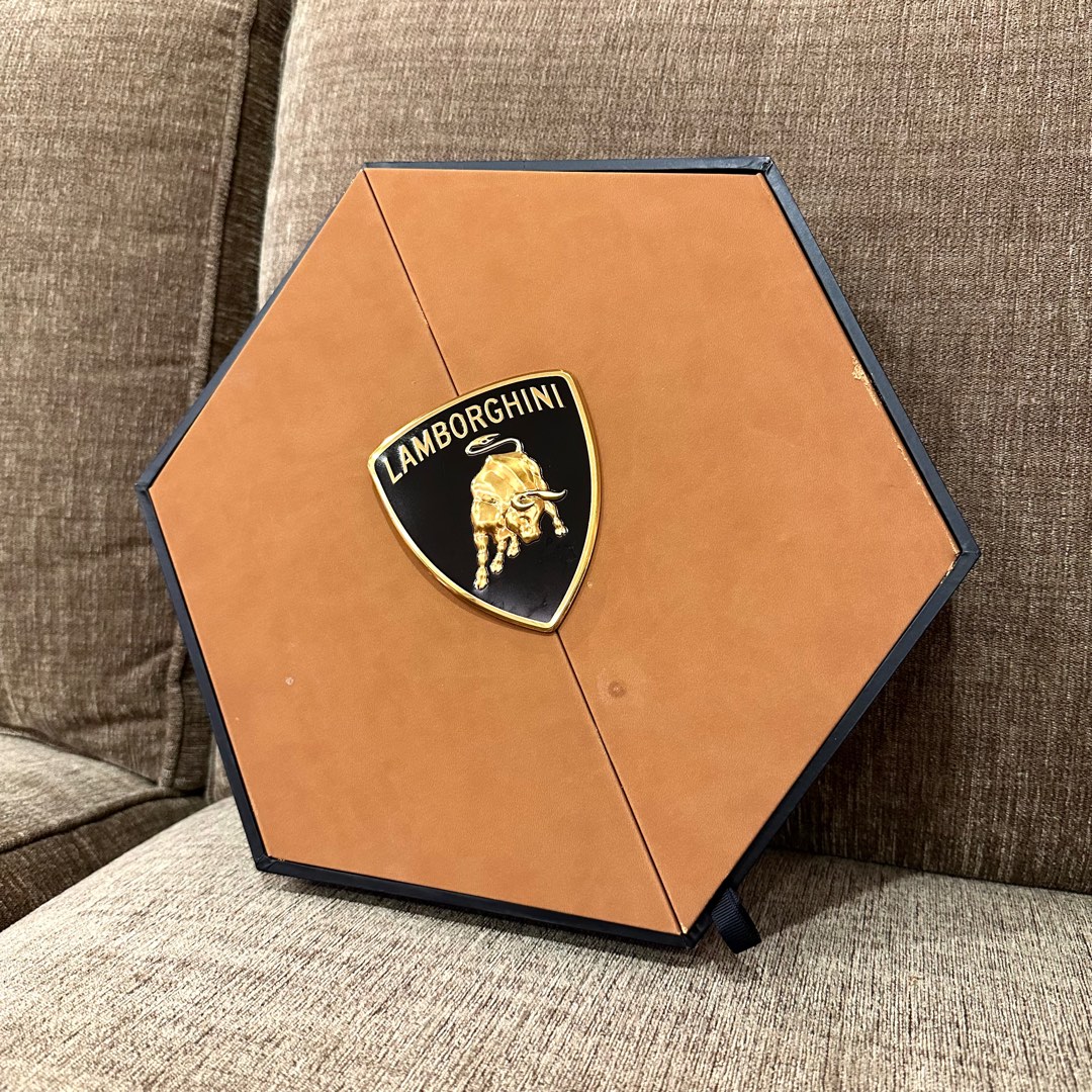 Lamborghini Mooncake Gift Box - Black/Brown, Food & Drinks, Gift ...