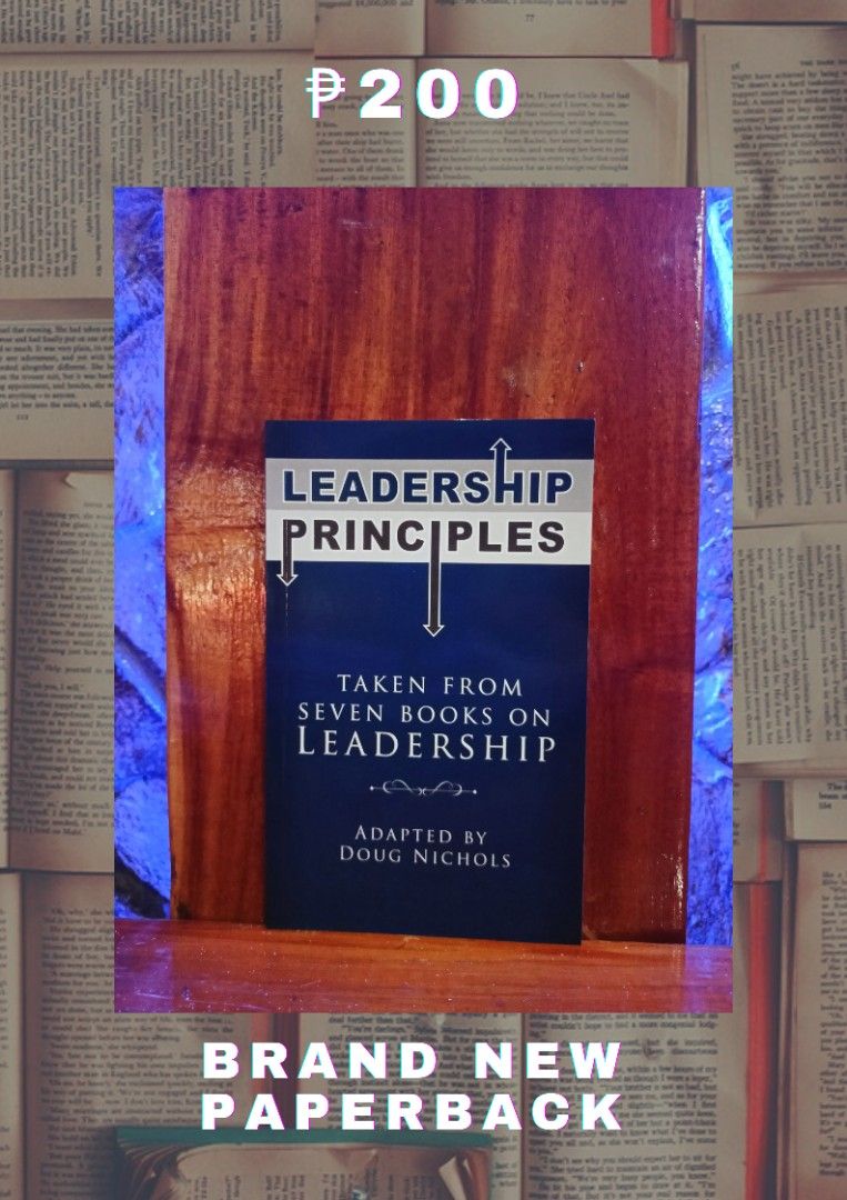 Leadership Principles Taken From Seven Books On Leadership, Hobbies ...