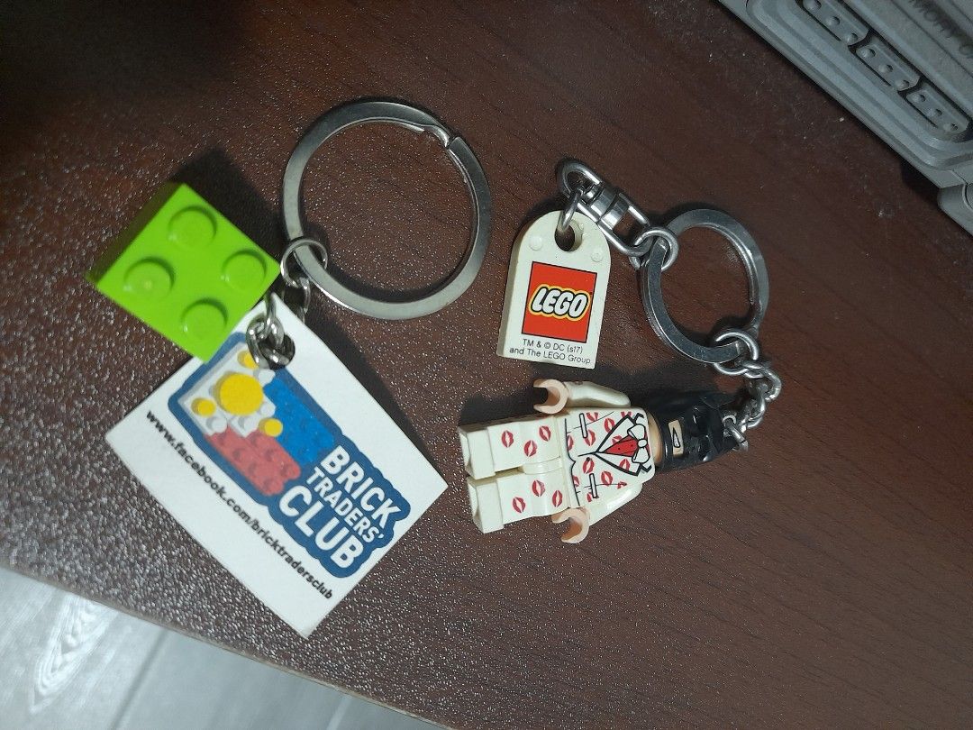Lego brick & batman keychains DC comics, Hobbies & Toys, Toys & Games ...