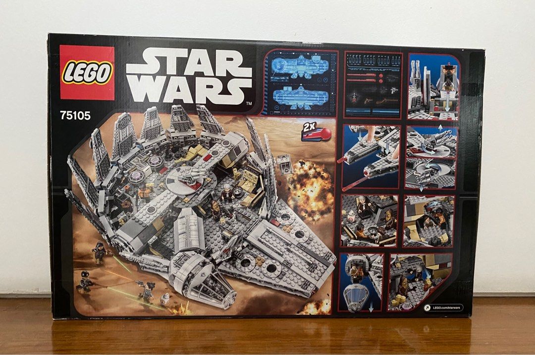 Lego Star Wars - Millennium Falcon - 75105, Hobbies & Toys, Toys ...