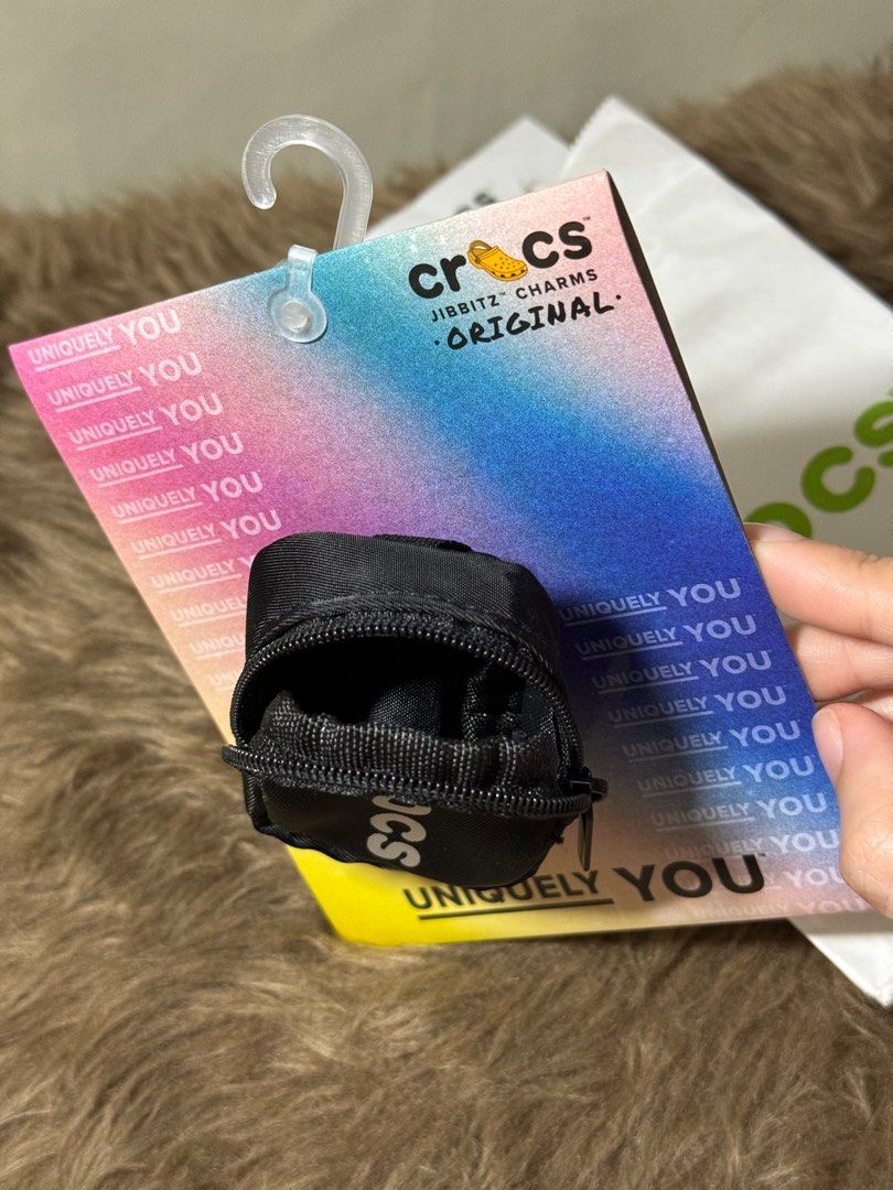 Lil crocs pouch jibbitz, Women's Fashion, Footwear, Sandals on Carousell