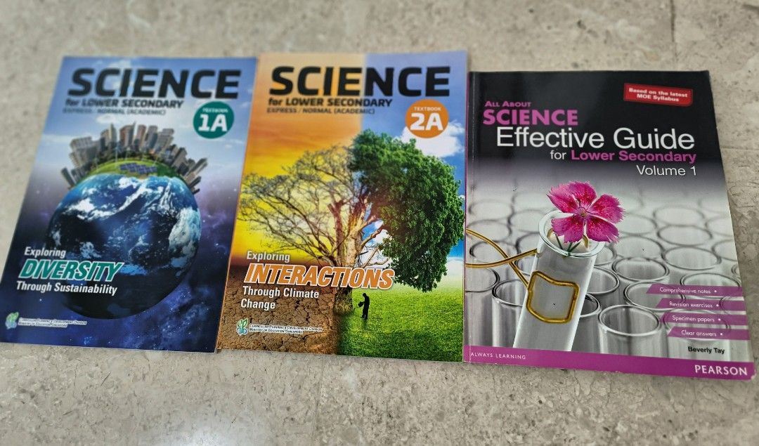 Lower Secondary Science Textbooks, Hobbies & Toys, Books & Magazines ...
