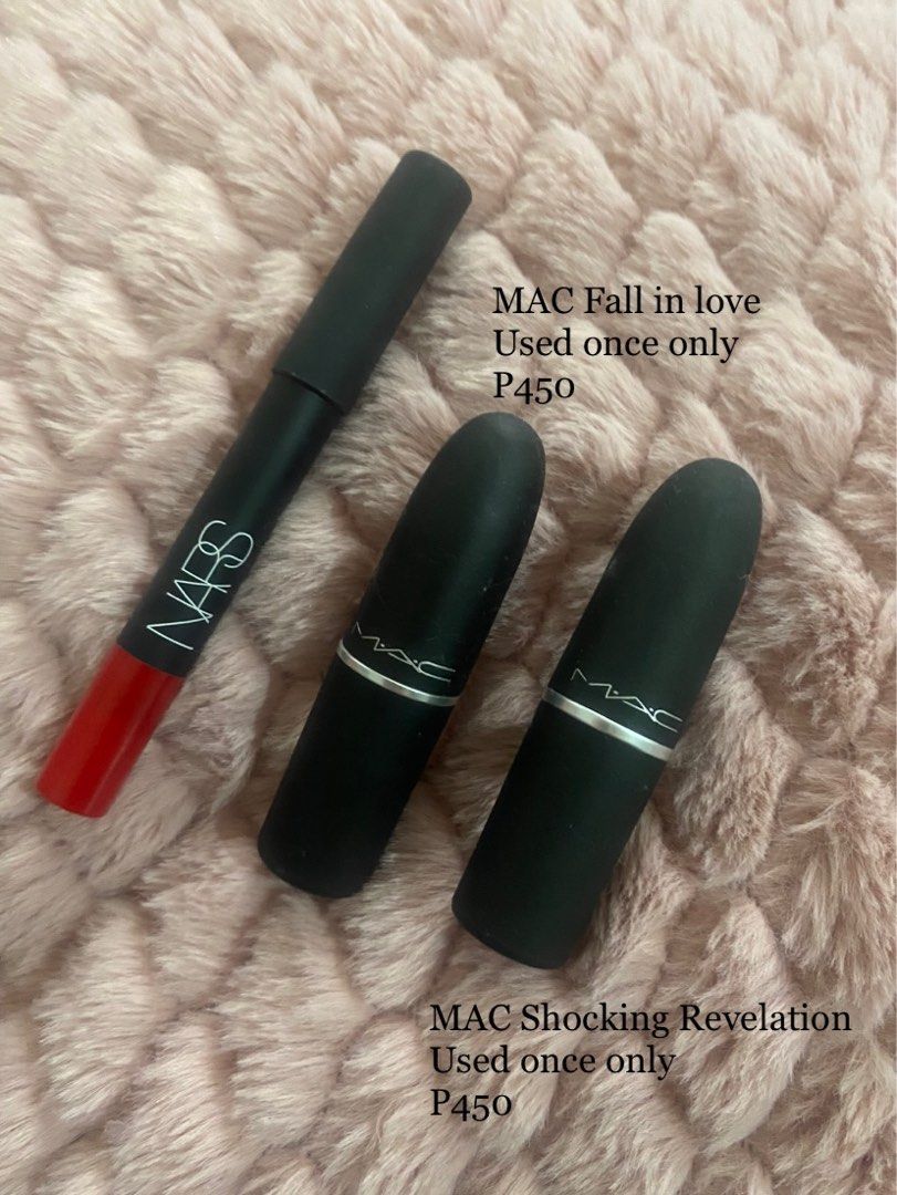 Mac Fall in love, Shocking revelation lipstick, Beauty & Personal Care ...