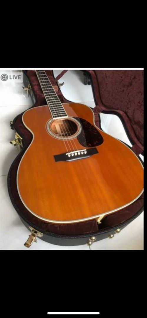 Martin M38 Flame Koa Ltd Edition-43 piece, Hobbies & Toys, Music ...