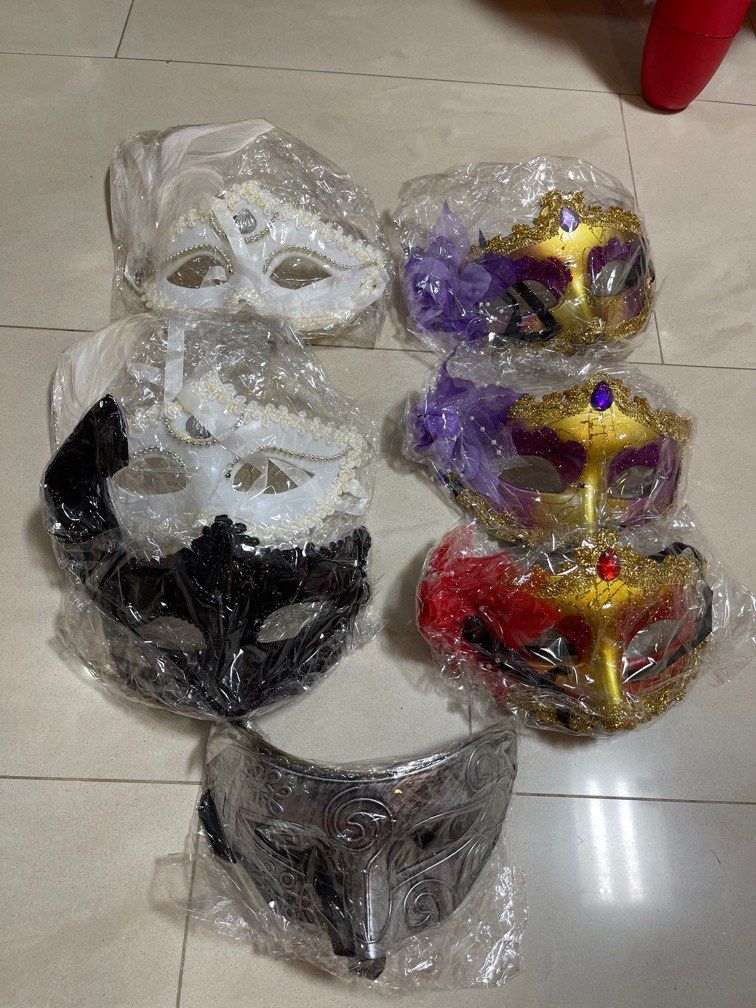 Masquerade Masks for Dinner and Dance dnd or party, Women's Fashion ...