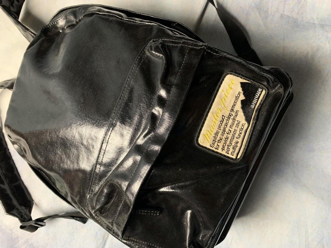 Masterpiece Japan PVC coated backpack, Men's Fashion, Bags, Backpacks ...