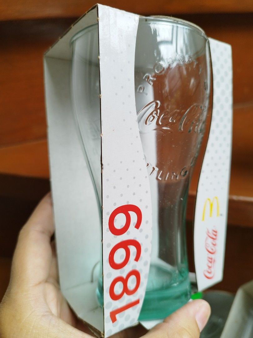 McDonald's Limited Glass Edition Bottlecap And Olympic Coke Glass ...