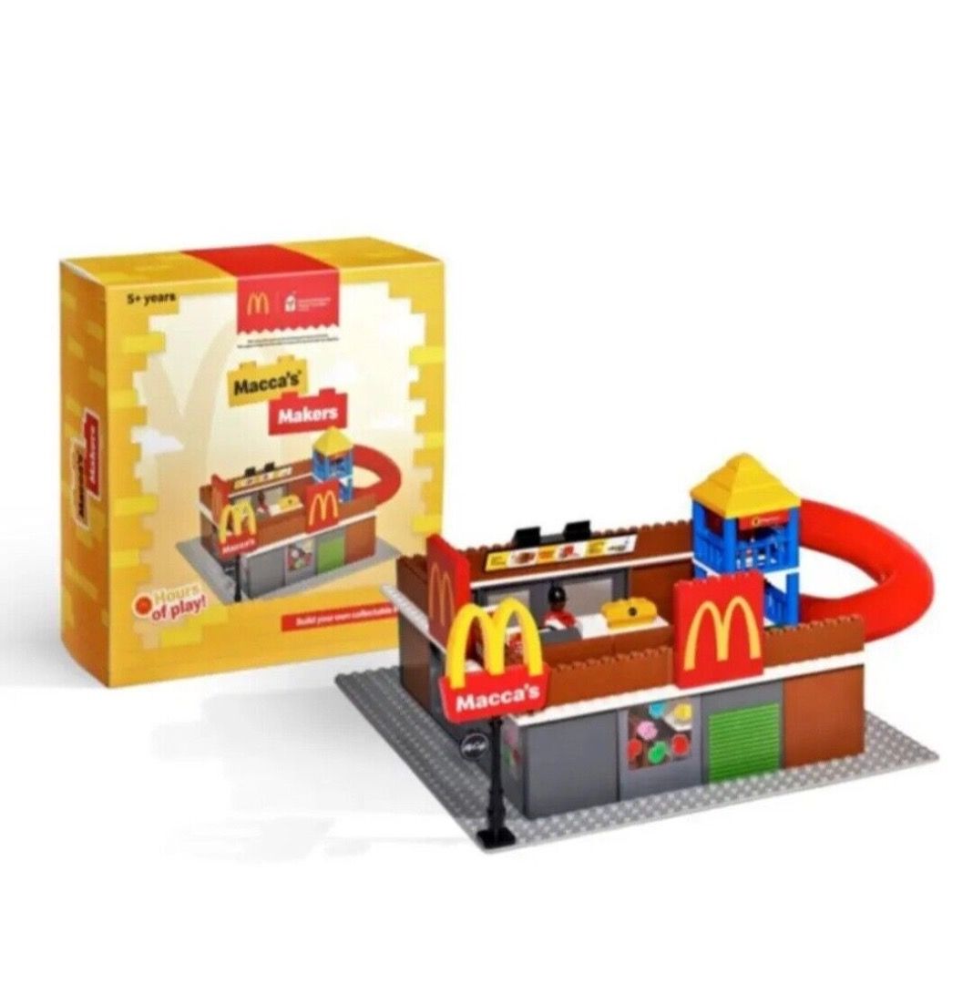 McDonald’s Maccas Makers Brick Building Set. Limited Edition in Australia. Not LEGO. [VERY RARE ...