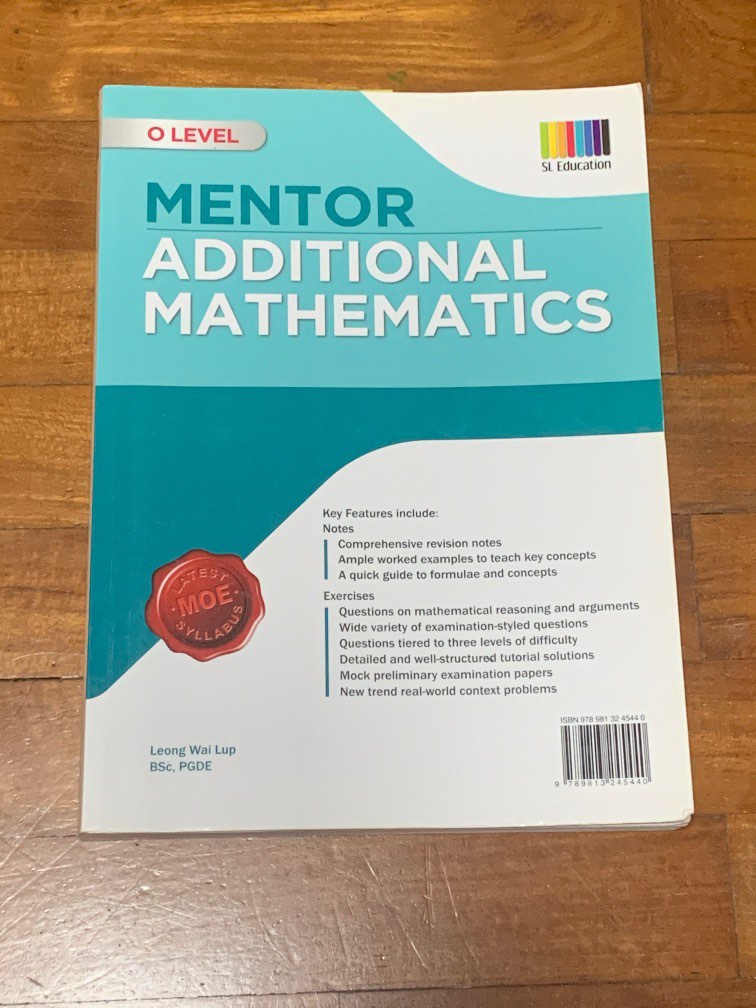 Mentor Additional Mathematics, Hobbies & Toys, Books & Magazines ...