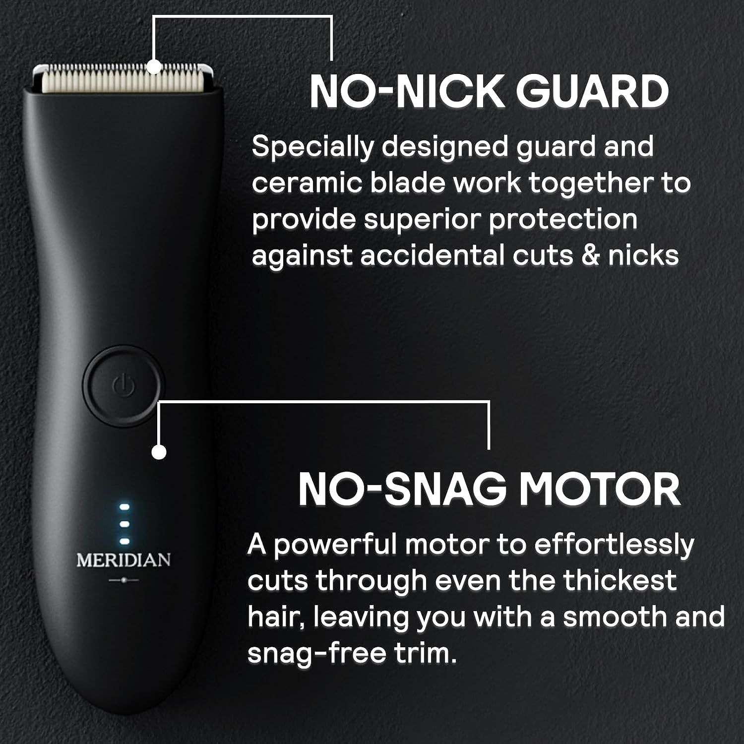 Meridian Ball Trimmer Men, Body Hair Trimmer Men, Ball Shaver Men ...