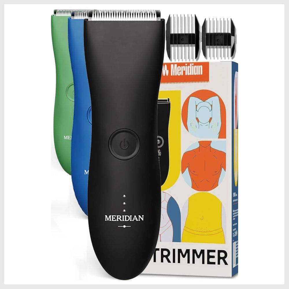 Meridian Ball Trimmer Men, Body Hair Trimmer Men, Ball Shaver Men ...