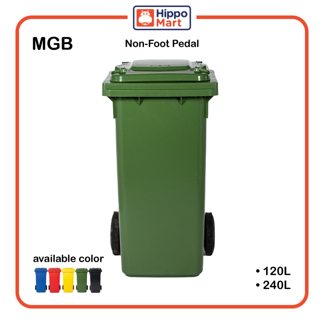 MGB Mobile Garbage Bin, 120L, 240L, Trash Bin, Dustbin, Dustbin for ...