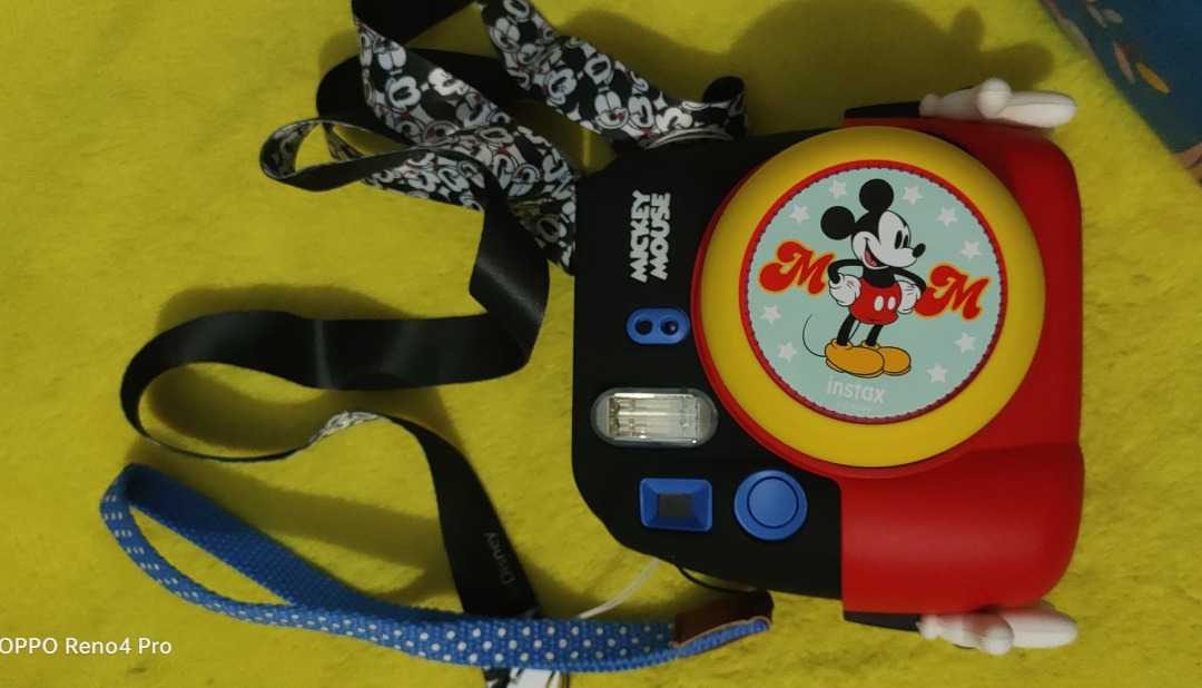 MICKEY MOUSE Instax mini 9, Photography, Cameras on Carousell