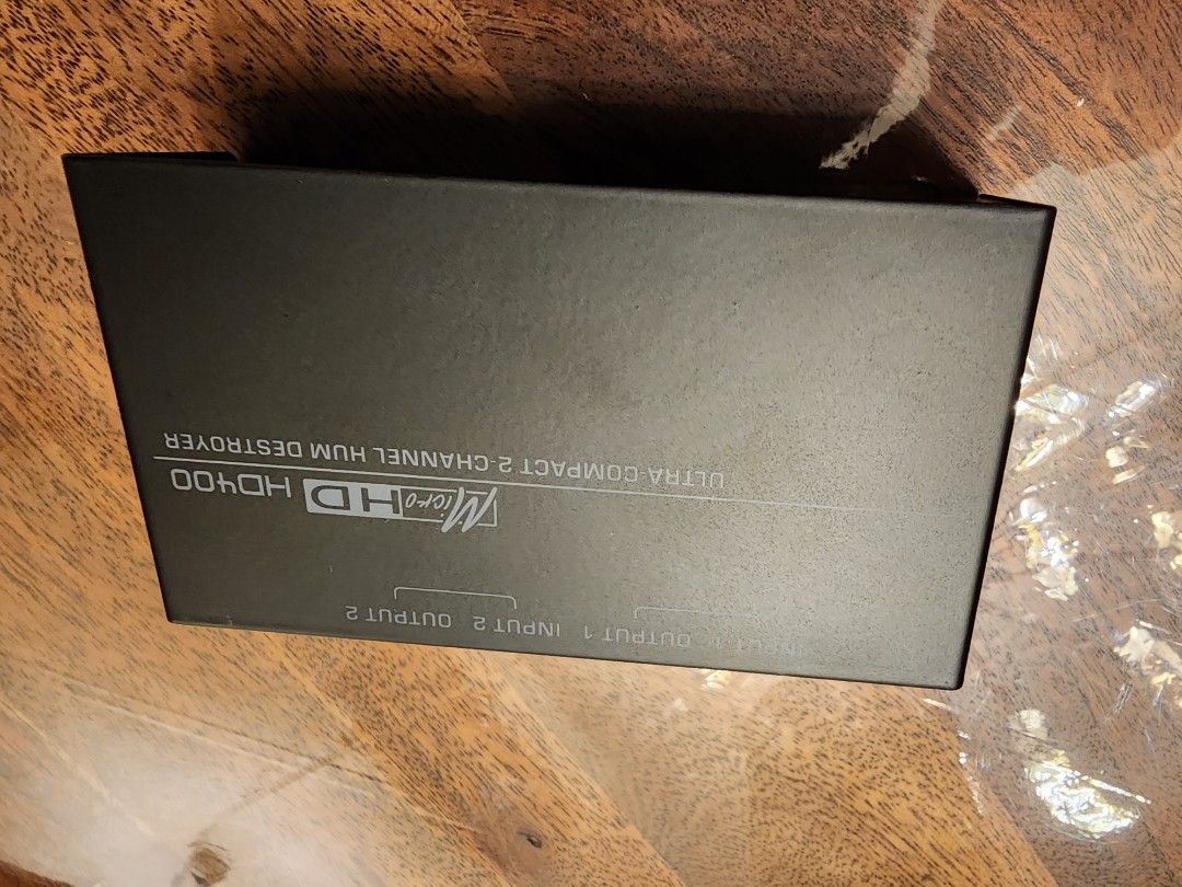 MicroHD HD400 hum destroyer, Audio, Other Audio Equipment on Carousell