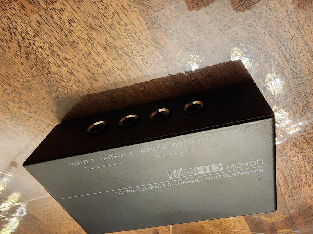 MicroHD HD400 hum destroyer, Audio, Other Audio Equipment on Carousell