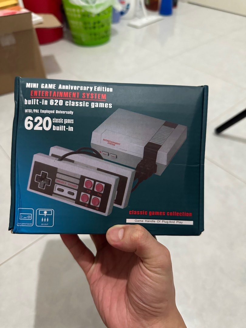 Mini Game Anniversary Edition Built in 620 classic games, Video Gaming ...