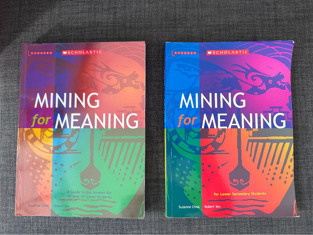 Mining for Meaning - Lower Secondary students & N and O level students ...