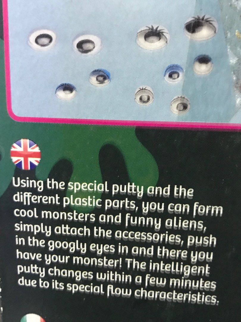 Sale ! Monster Putty science Experiment/ sains , Hobbies & Toys, Toys ...