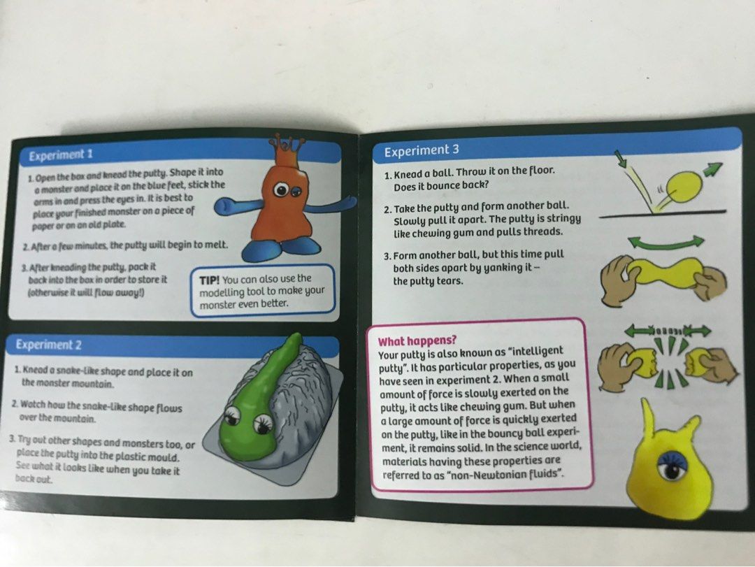 Sale ! Monster Putty science Experiment/ sains , Hobbies & Toys, Toys ...