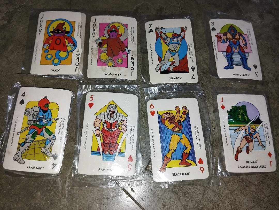 motu milo vintage cards freebies sealed12, Hobbies & Toys, Memorabilia ...