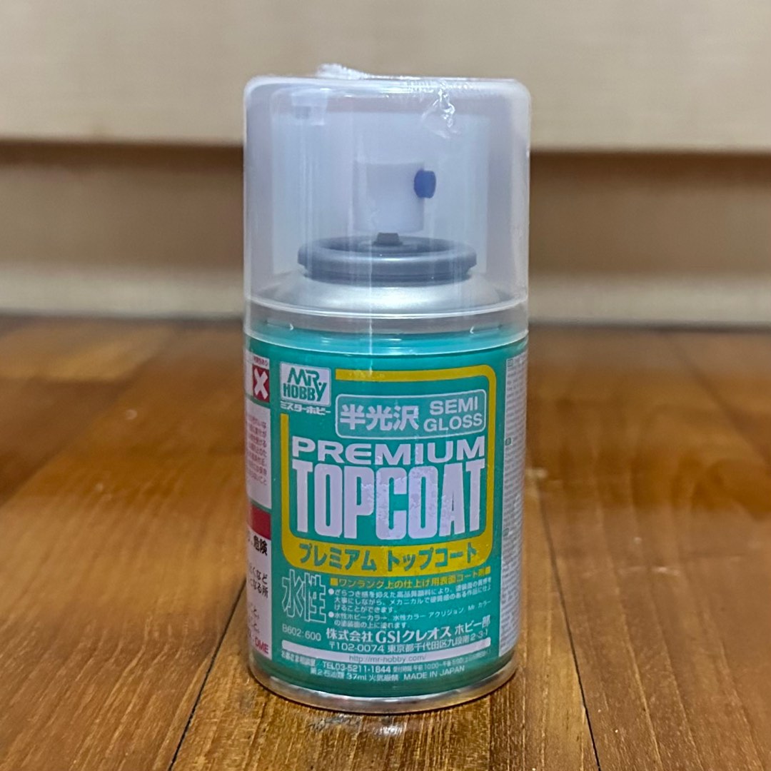 Mr Hobby Premium Topcoat Semi Gloss, Hobbies & Toys, Stationery & Craft ...