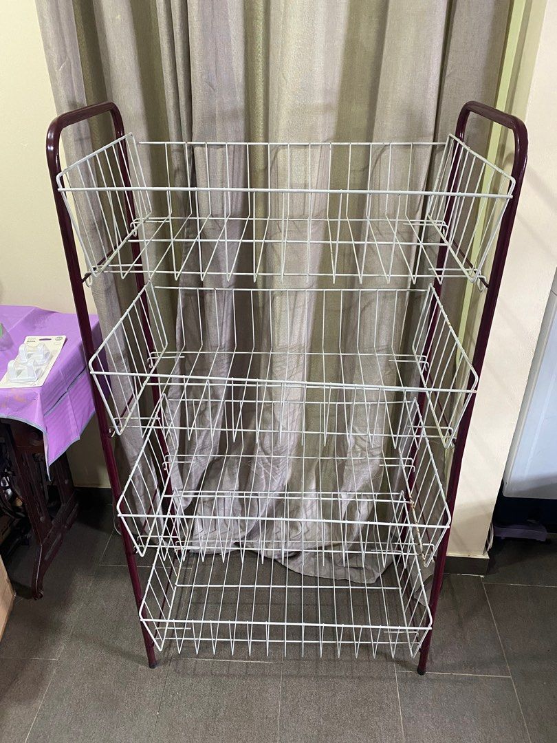 MULTIPURPOSE RACK / KITCHEN DAPUR RAK / RAK KAIN 4 TIER TINGKAT ...