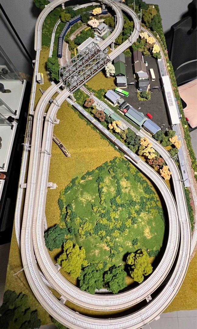 N Scale Model train layout Tomix Kato model railway, Hobbies & Toys ...