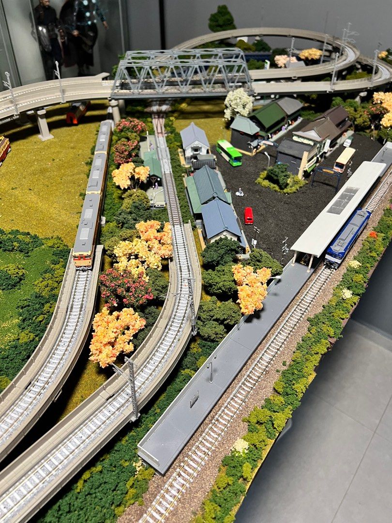 N Scale Model train layout Tomix Kato model railway, Hobbies & Toys ...