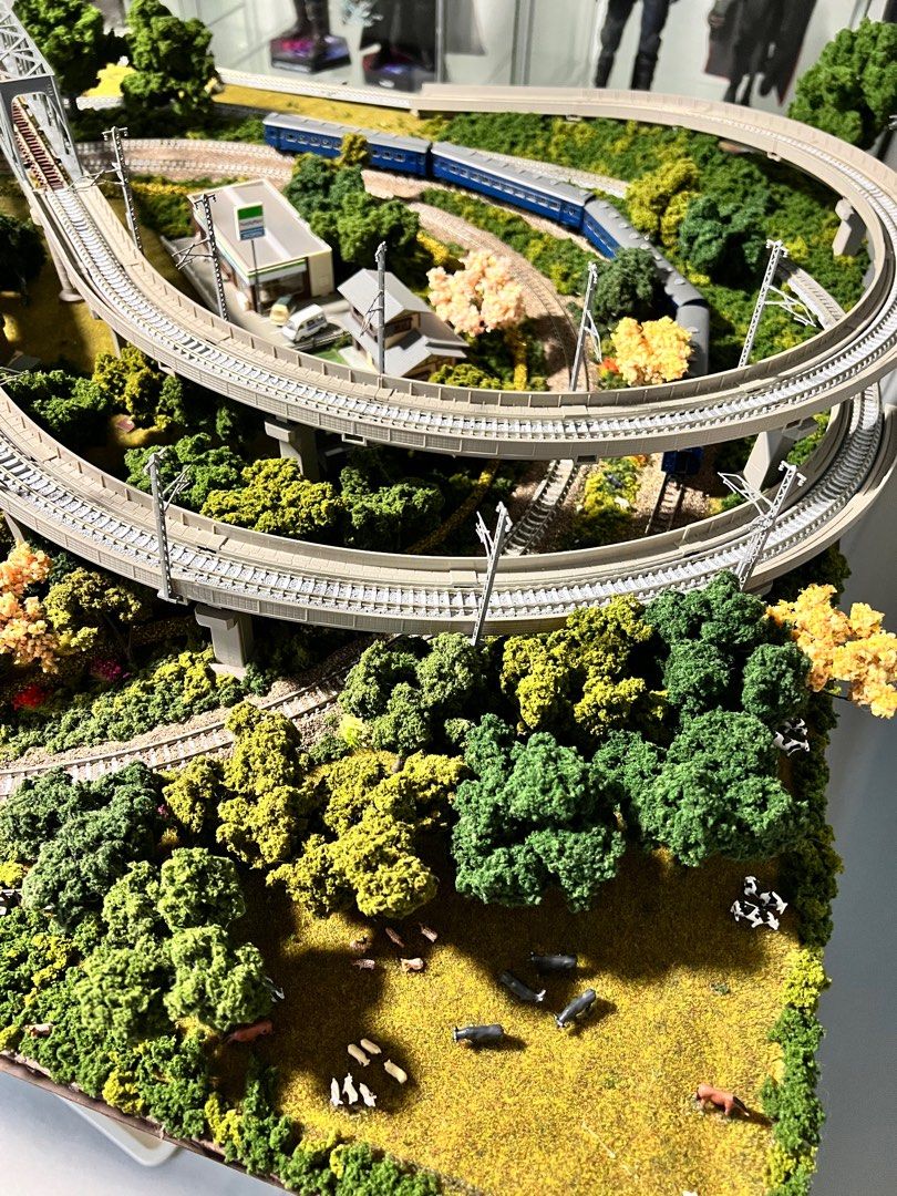 N Scale Model train layout Tomix Kato model railway, Hobbies & Toys ...