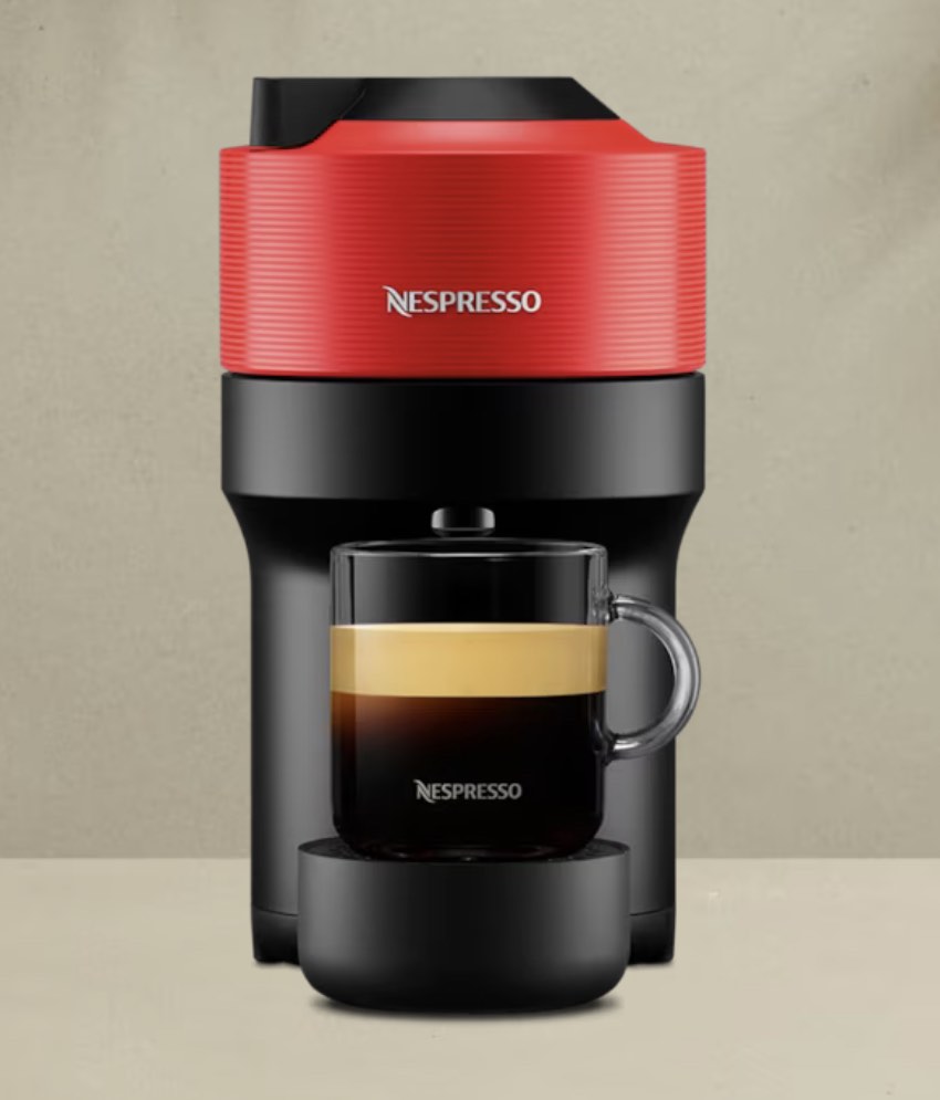 Nespresso vertuo pop red, TV & Home Appliances, Kitchen Appliances ...