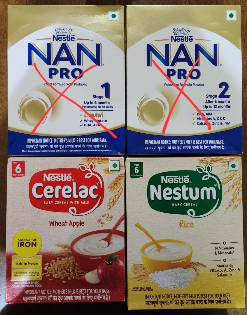 Nestle baby food product, Babies & Kids, Nursing & Feeding, Weaning ...