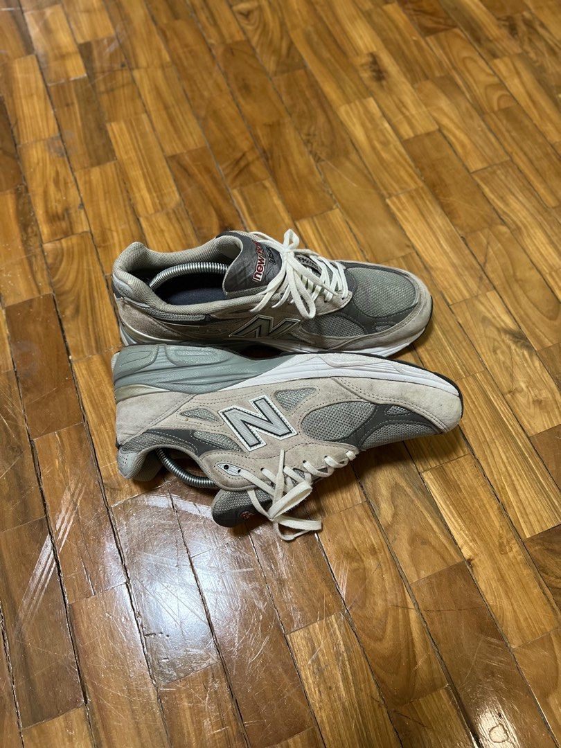 New Balance 990 v3 Gray, Men's Fashion, Footwear, Sneakers on Carousell
