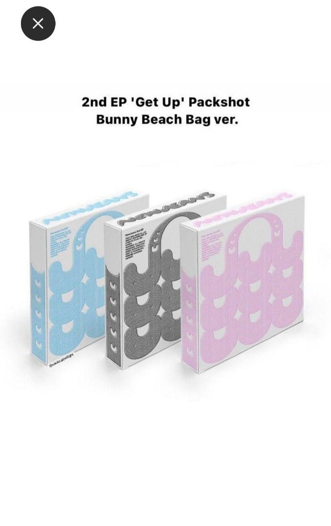 New Jeans 2nd Ep get up beach bag album (minji, haerin, hanni, hyein, danielle, group), Hobbies ...