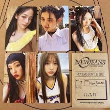 Newjeans 1st ep bag debut official photocards pc bluebook minji hanni haerin hyein danielle kpop ...