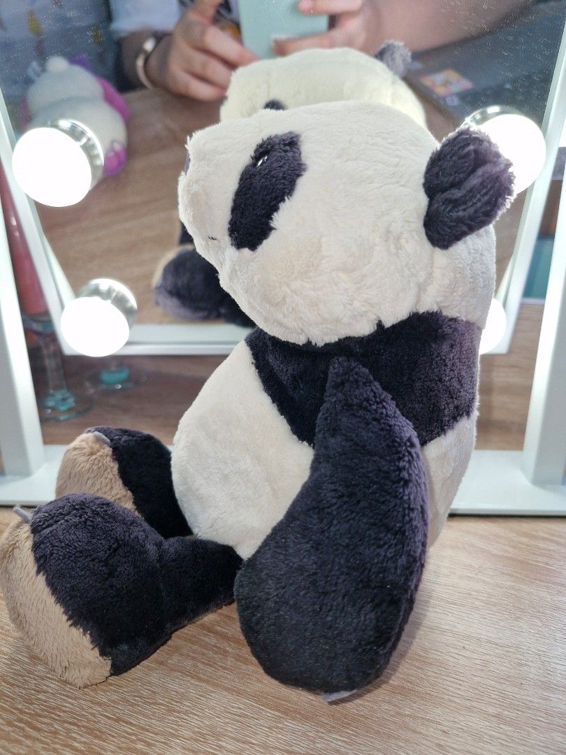 Nici x Adventure World Panda Bear Plushie, Hobbies & Toys, Toys & Games ...