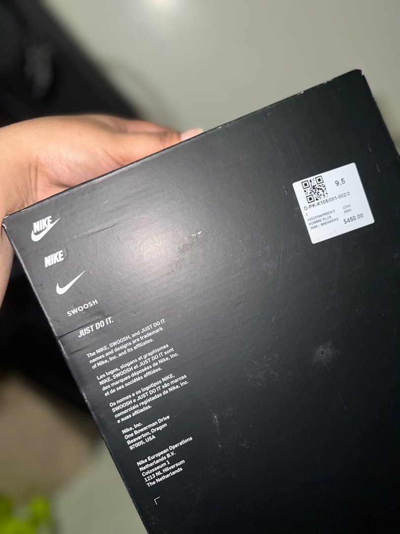 Nike Terminator X CDG Homme Plus High Red, Men's Fashion, Footwear ...