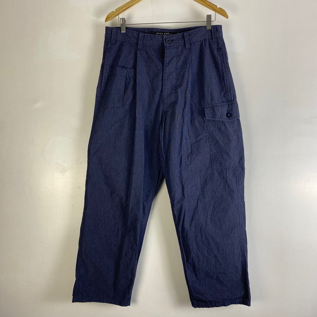 Niko And … Single Cargo Pocket Pants, Men's Fashion, Bottoms, Chinos on ...