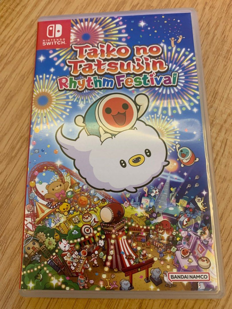 Nintendo Switch Taiko No Tatsujin Rhythm Festival, Video Gaming, Video ...