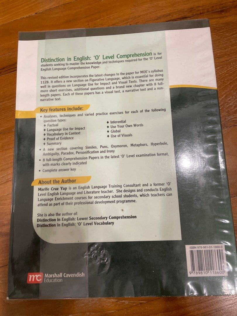 O level English comprehension assessment book, Hobbies & Toys, Books ...