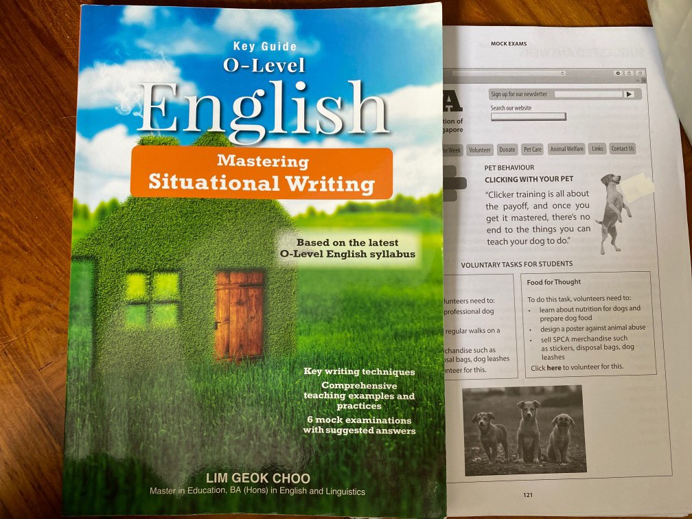 O level english situational writing boom, Hobbies & Toys, Books ...