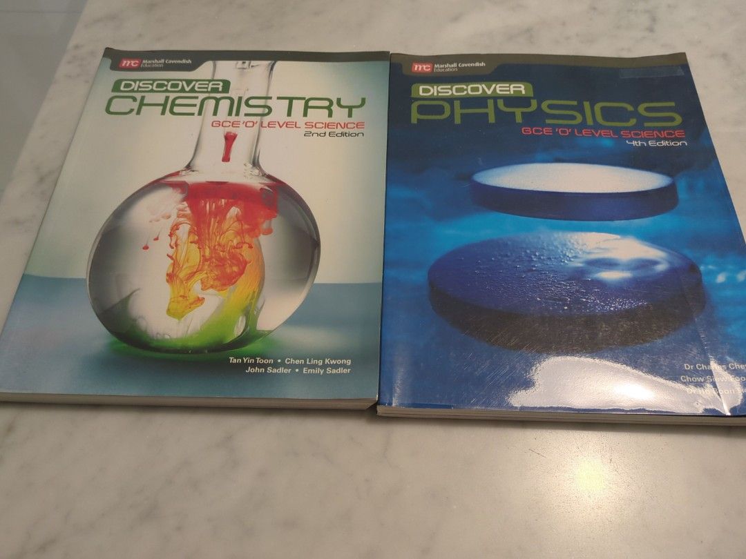 O Levels - Marshall Cavendish Discover Chemistry and Physics, Hobbies ...